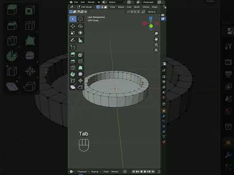 Quick Blender Tips: 14 Connect Vertices!
