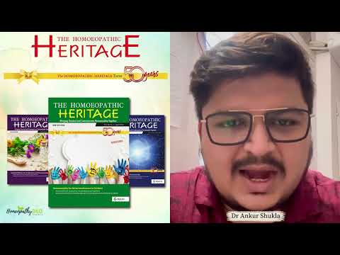 Dr Ankur Shukla Incredible Stories, Unforgettable Journey with Homoeopathic Heritage