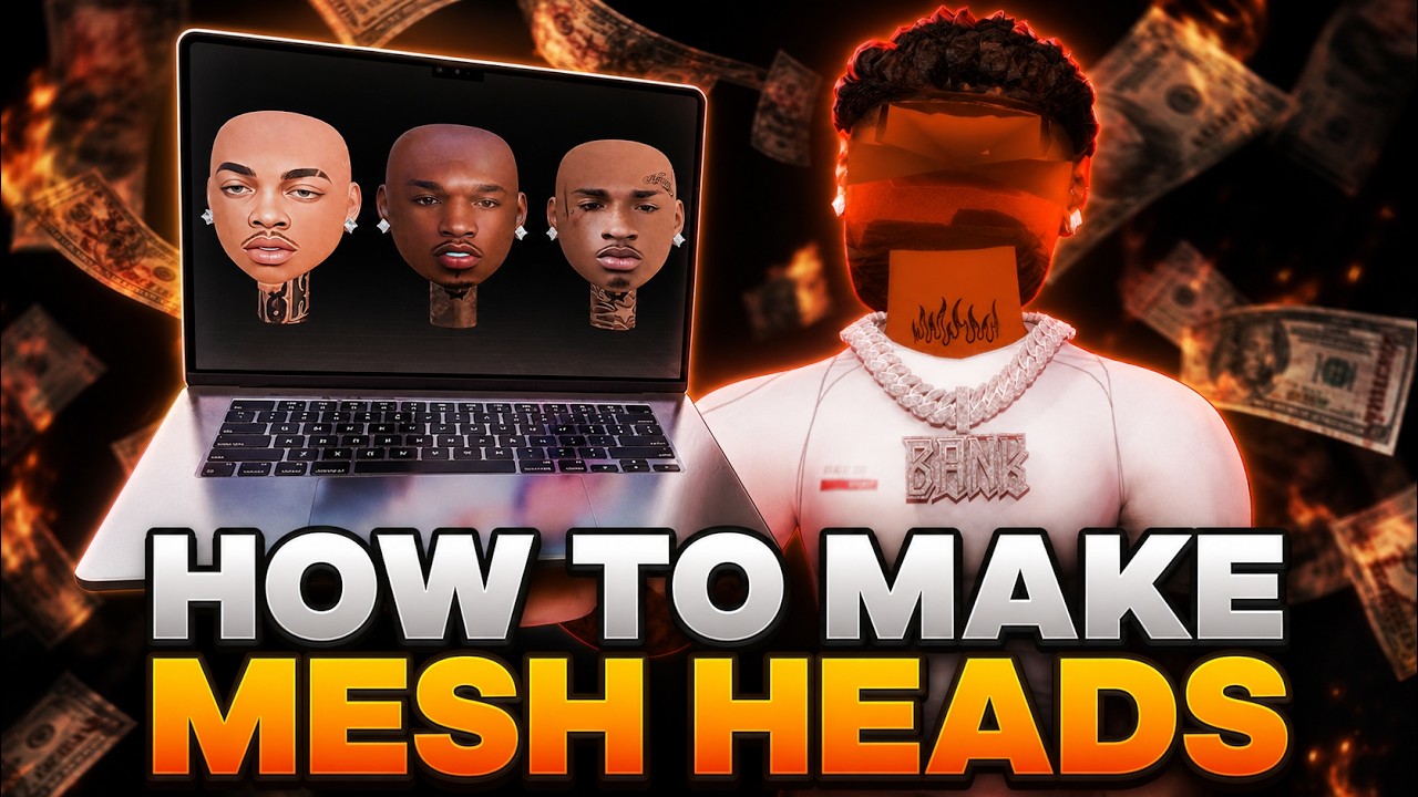 Roblox Mesh Head Tutorial / Part 1