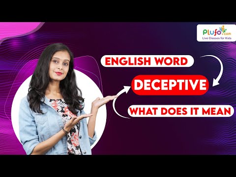 Deceptive | English Word Meanings