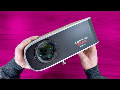 Projector with 5G WiFi and Bluetooth, Native 1080p Movie Projector Built in Netflix with Dolby Audio