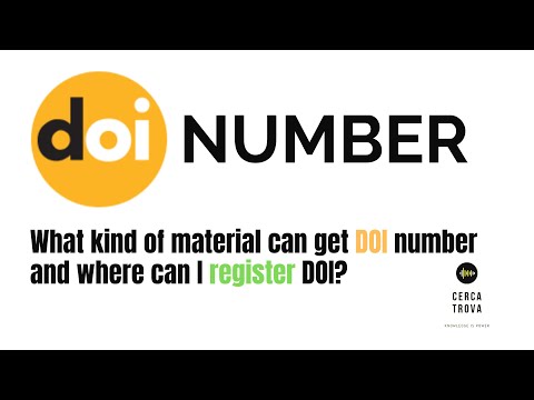 What is DOI number?