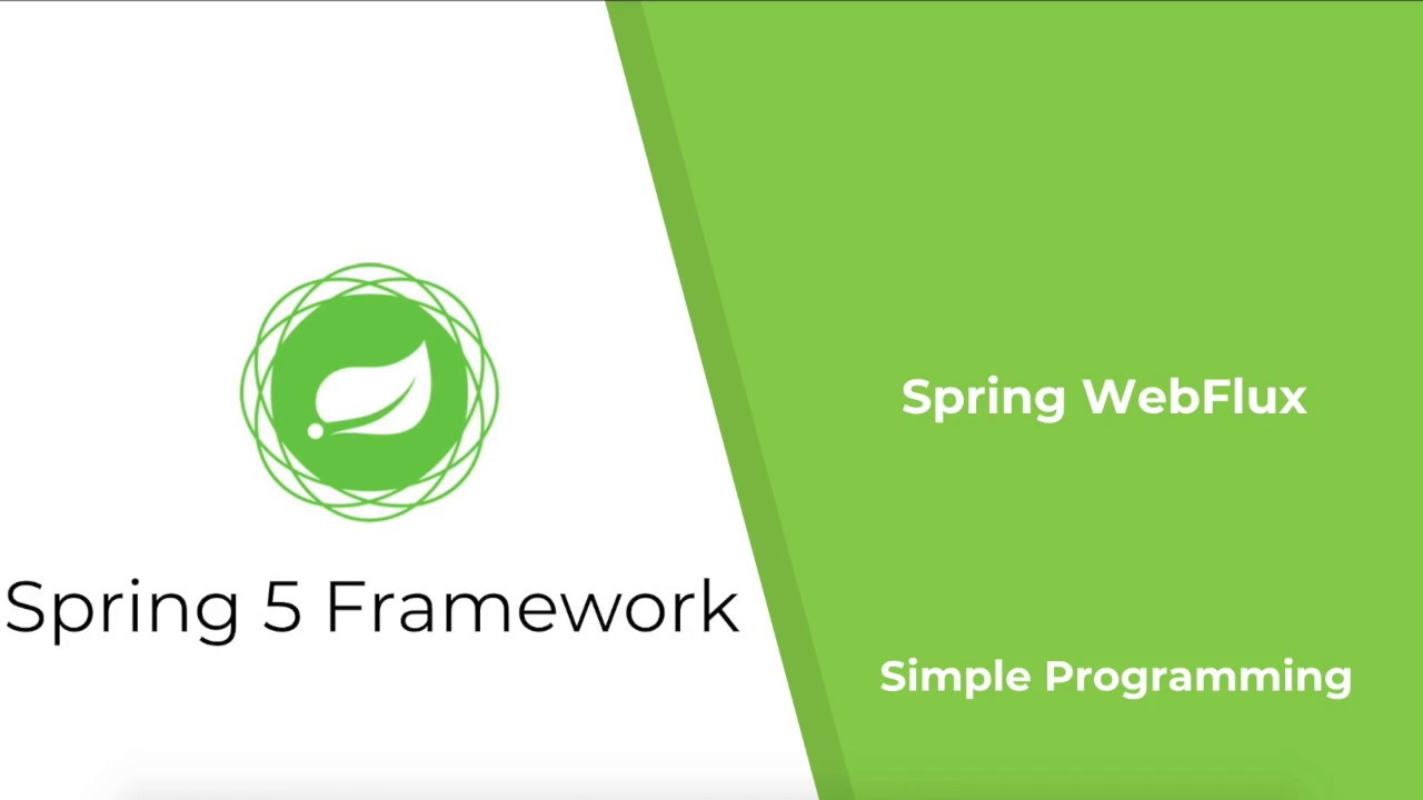 Spring 5 Webflux Framework | Reactive Programming Introduction | Simple Programming