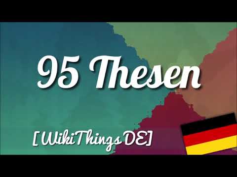 95 Thesen -  [WikiThings DE]