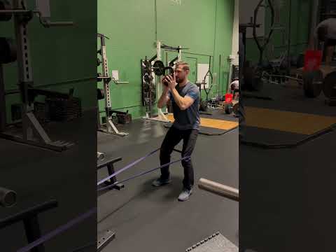 Spanish Squat with Terminal Knee Extension | Quad Strength | Physical Therapy Exercise Knee Pain