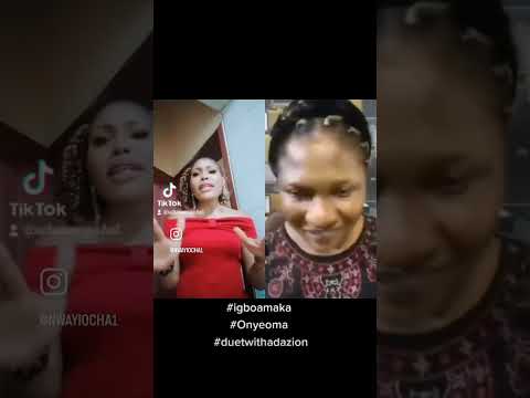 DUET WITH ADA ZION (Ihe nji kpo ya onyeoma buโฆ) #music #duet #adazion #acapella #gospel #igbo