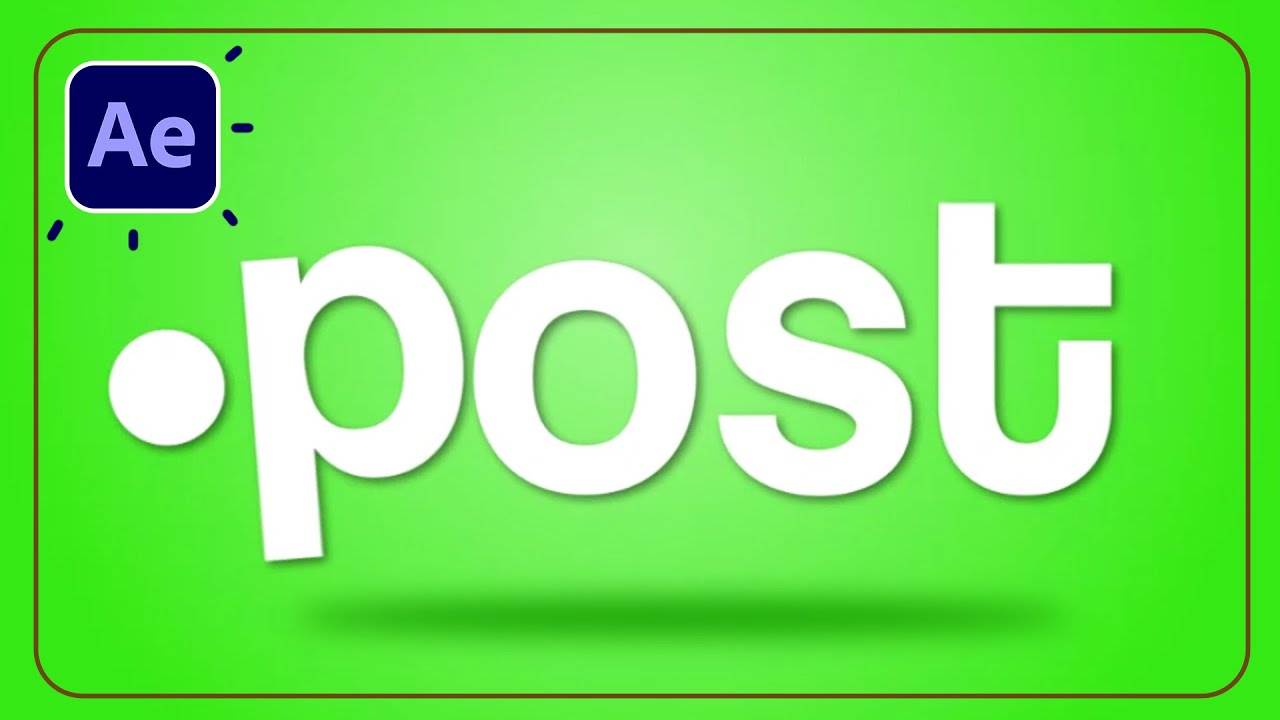 Creative Jumping Text Animation in After Effects Tutorials