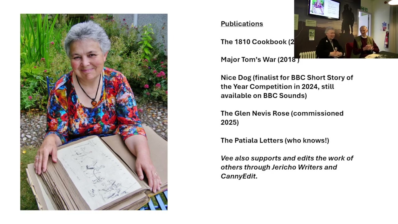 Author's talk about the Glen Nevis Rose