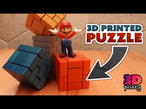 Brick Block Puzzle Box by 3d-printy - Thingiverse