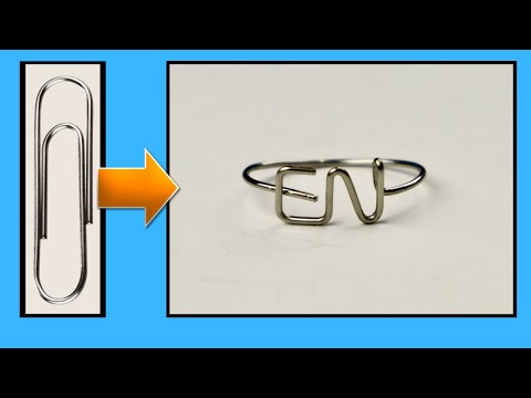 Enhypen Symbol Paperclip Ring Tutorial