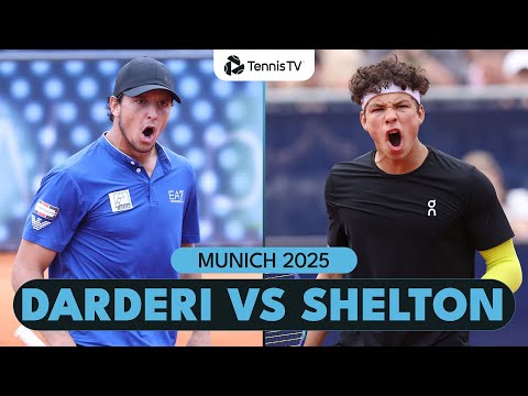 Luciano Darderi vs Ben Shelton For A Spot In The Semi-Finals! | Munich 2025 Highlights