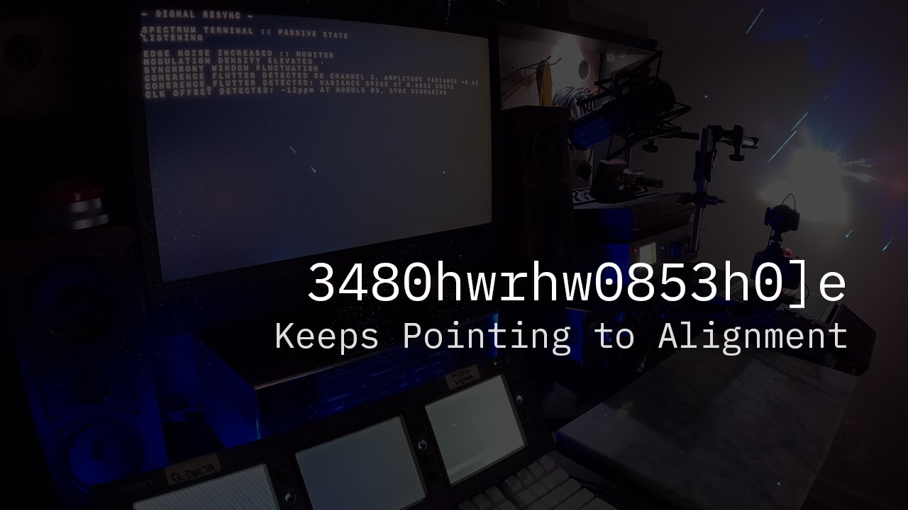 Another Signal About Correcting Course