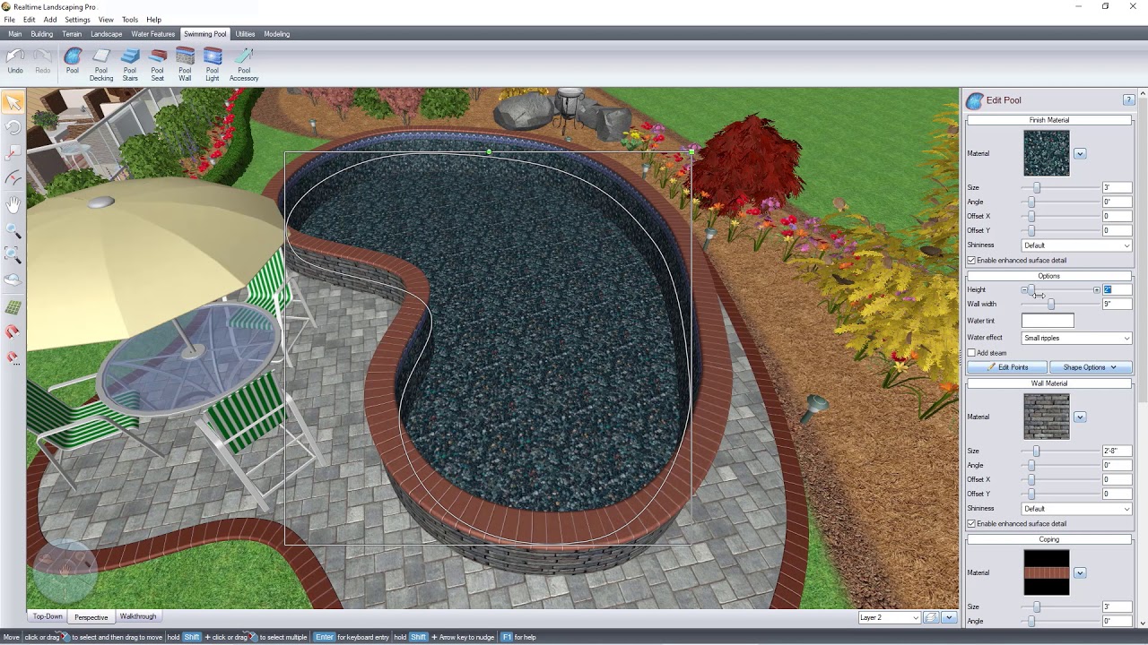 Realtime Landscaping- Adding a Swimming Pool *UPDATED