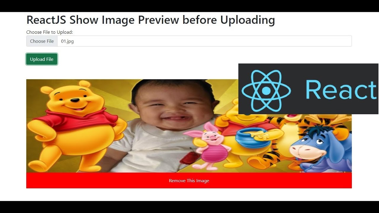 ReactJS Show Image Preview before Uploading