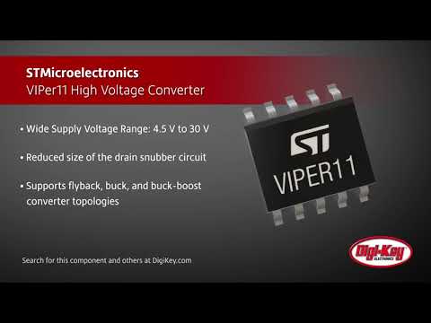 STMicroelectronics VIPer11 Voltage Converter | Digi-Key Daily