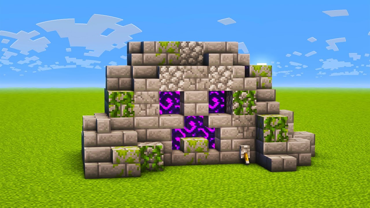 Minecraft Creeper Portal 1.21 Tutorial - How to Build a Creeper Portal in Minecraft
