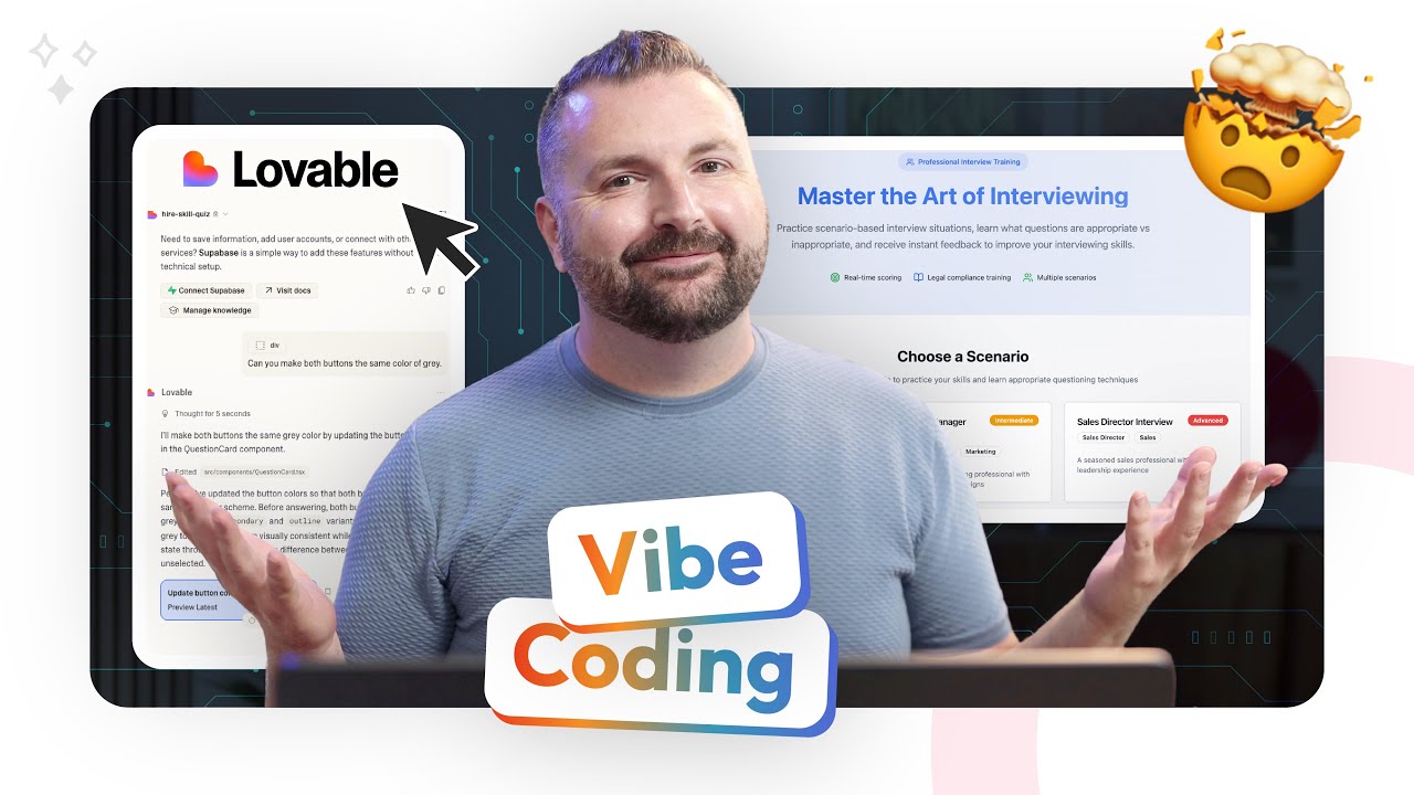 Vibe Coding Interactive eLearning with Lovable AI