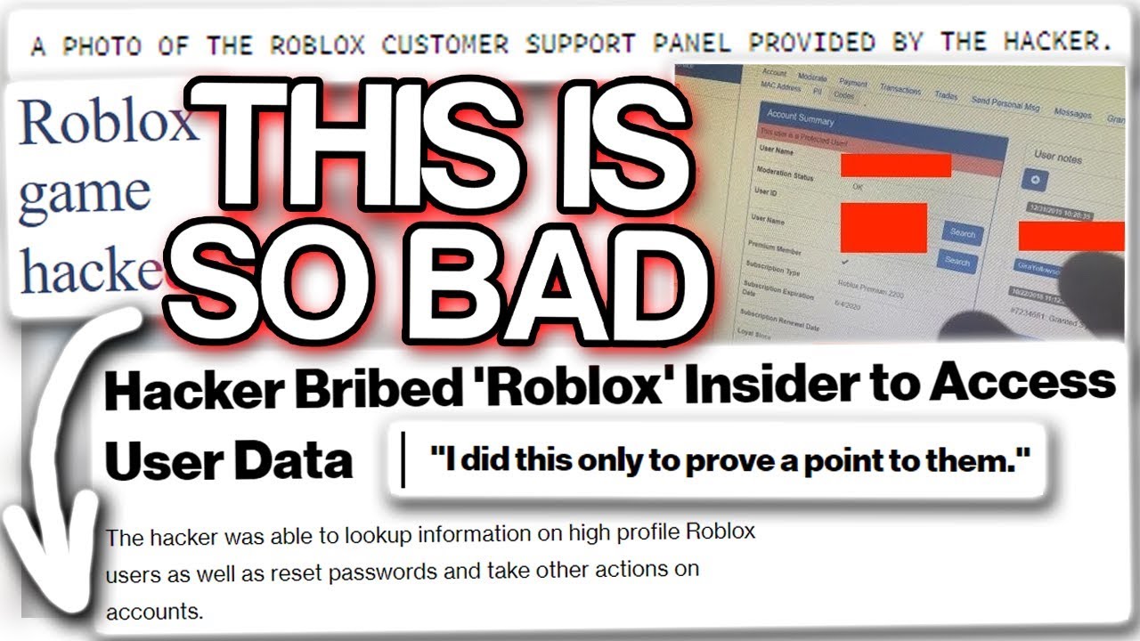this HACKER bribed a Roblox ADMIN for admin panel access...