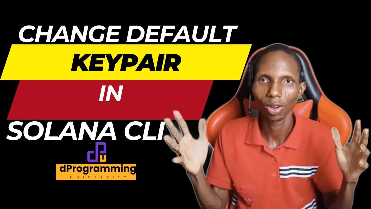 How To Change Default Solana Wallet Keypair in Solana CLI | Solana CLI Tutorial/Guide