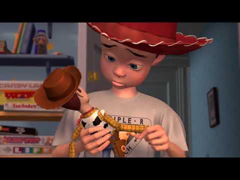Toy Story 2 (1999) - Woody vai para prateleira - dublado HD