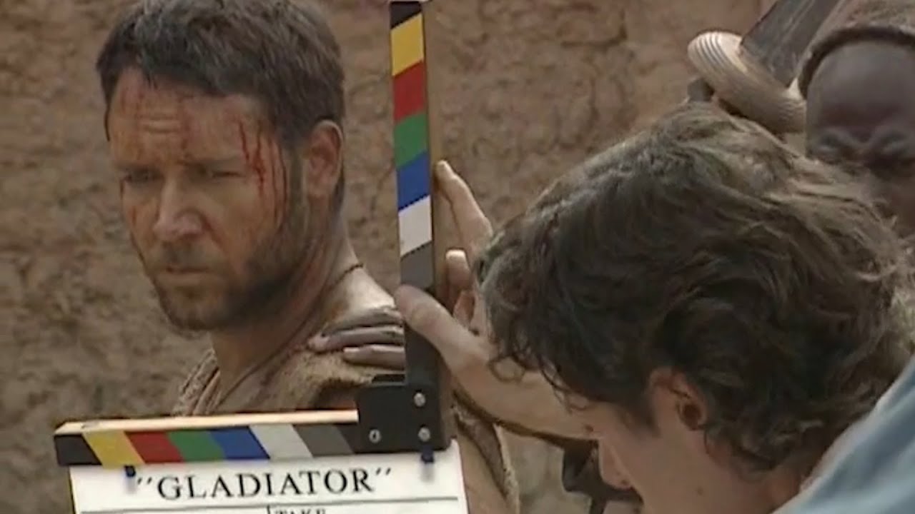 Behind the Scenes: Gladiator (Scott, 2000) with Russell Crowe and Joaquin Phoenix