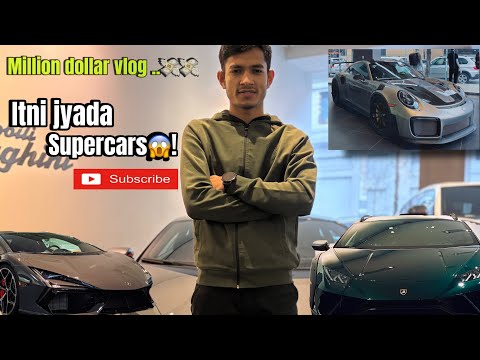 Part-1 visiting supercars😍🔥 dealerships in NYC/Manhattan.Luxurious jagah aa gaye Porsche/Lamboghini
