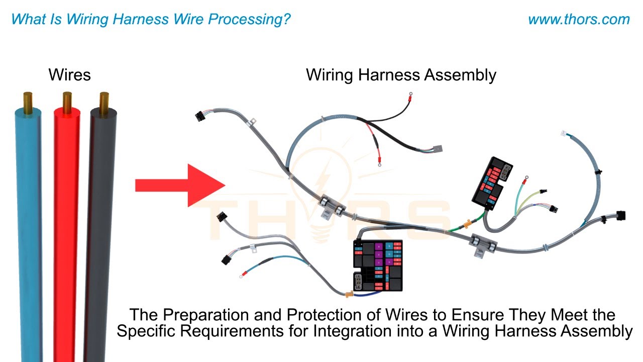 What Is Wire Harness Wire Processing? || THORS Wire Harness Wire Processing Course Preview