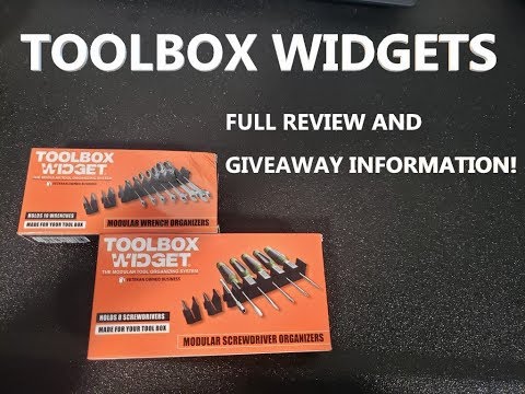 TOOLBOX WIDGETS - REVIEW AND 1000 SUB GIVEAWAY INFORMATION