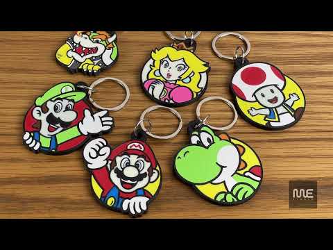 🆓 [FREE] BOWSER Key Chain・Free 3MF File for ・Cults