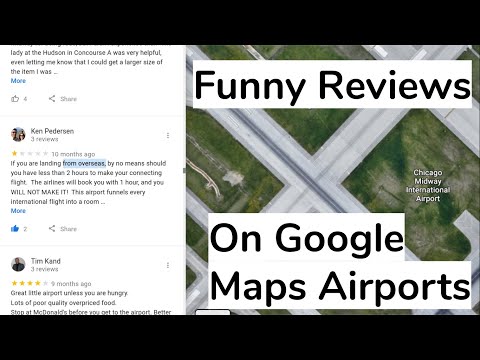 Funny Reviews on Google Maps/Chicago Midway Airport