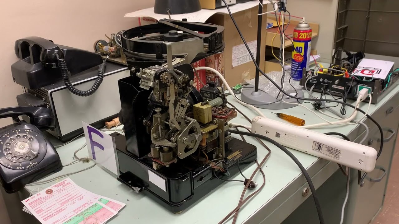 Five Types of Teletypes - Diefenbunker Teletype Labs