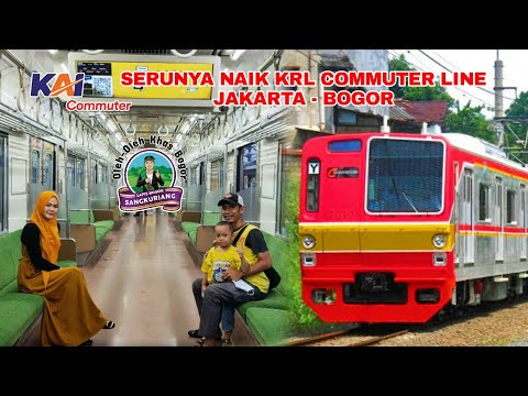 KRL Commuter Line || Naik kereta api dari Jakarta ke Bogor