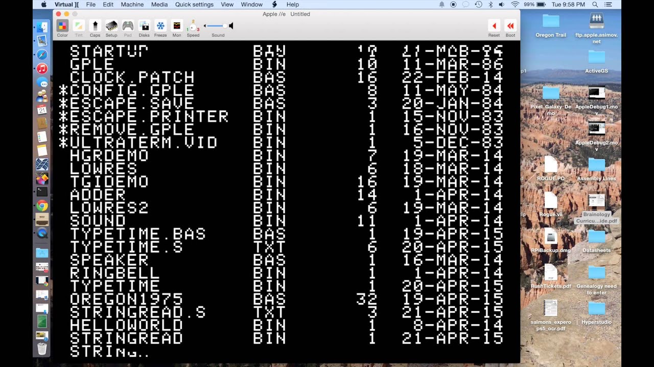 Assembly Lines #8: Debugging Apple Assembly Using Virtual ][