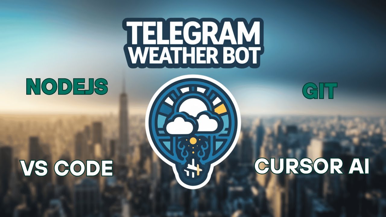 TELEGRAM WEATHER BOT COURSE | CLASS 2: SET UP DEV ENV | INSTALL VS CODE, GIT, GITHUB & NODE.JS