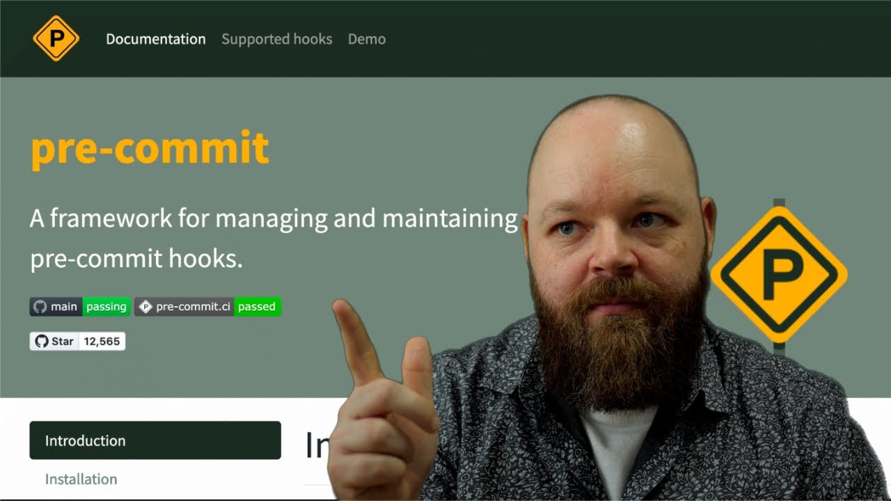 Pre-Commit: Enforce coding best-practices