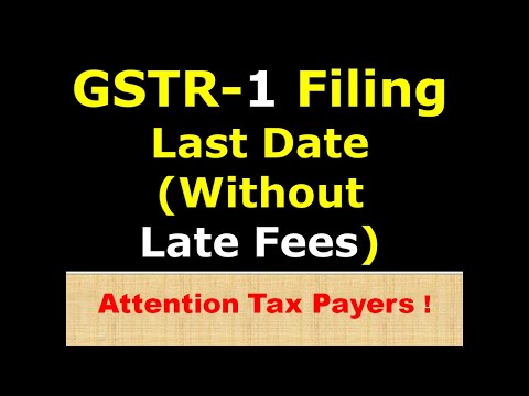 GSTR-1 Filing Last date for May 2020 without Late Fees, New Due Date for filing GSTR1 March-May 2020