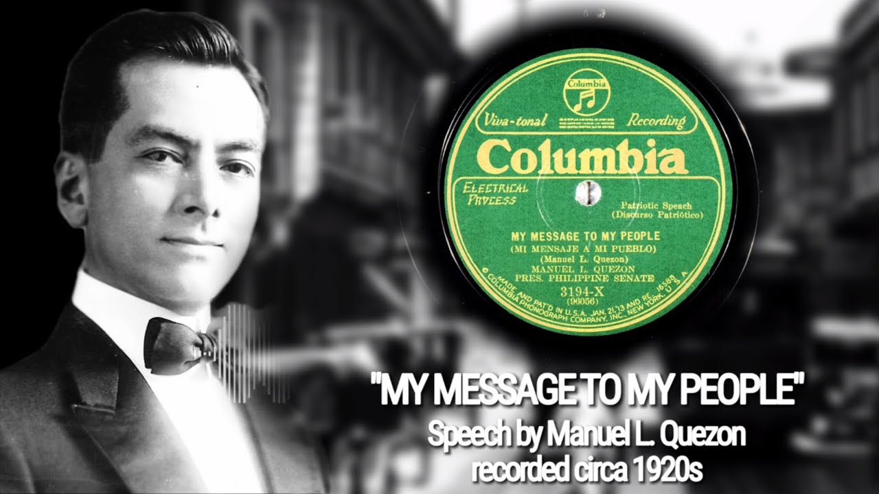 Manuel L. Quezon's Vision for the Philippines: A Call to Patriotism ...