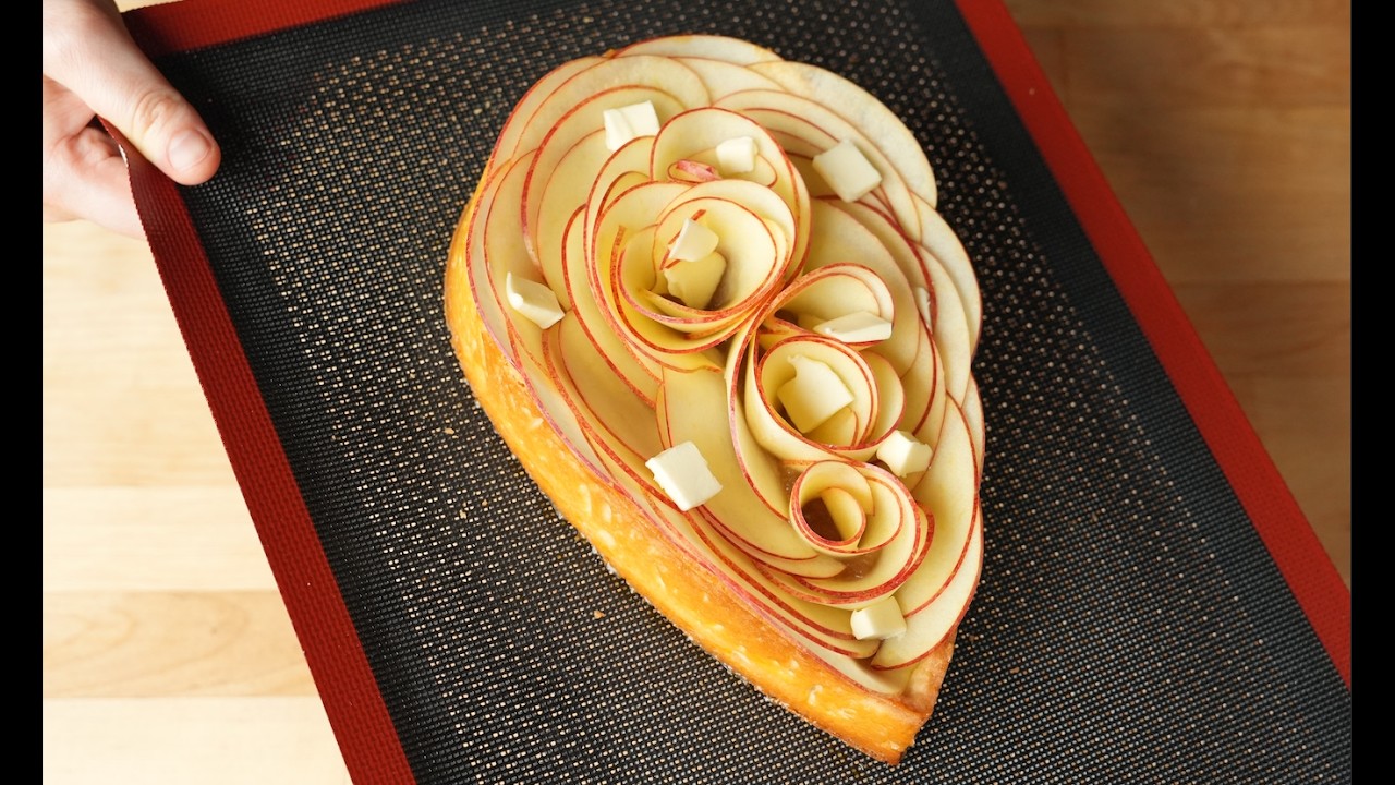 Apple Rose Tart | Too Pretty to Eat, Too Delicious to Stop! | The BEST Apple Tart Recipe Ever!