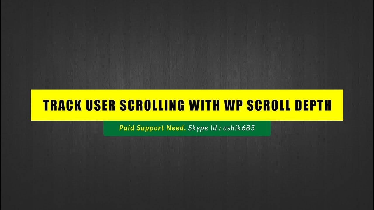 How to Track User Scrolling in WordPress with WP Scroll Depth