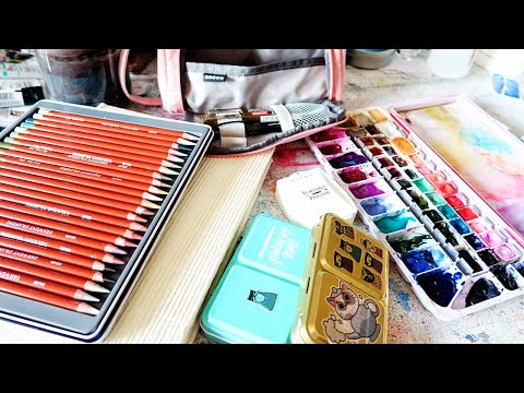 Travel Watercolor Kit- What I Took to Italy & How I Used it- Part 2 of 2