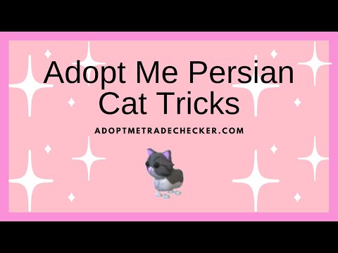 Adopt Me Persian Cat Tricks