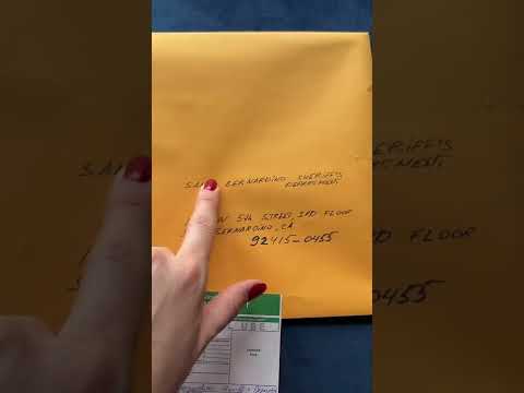 How to send a certified mail in the USA? #shorts