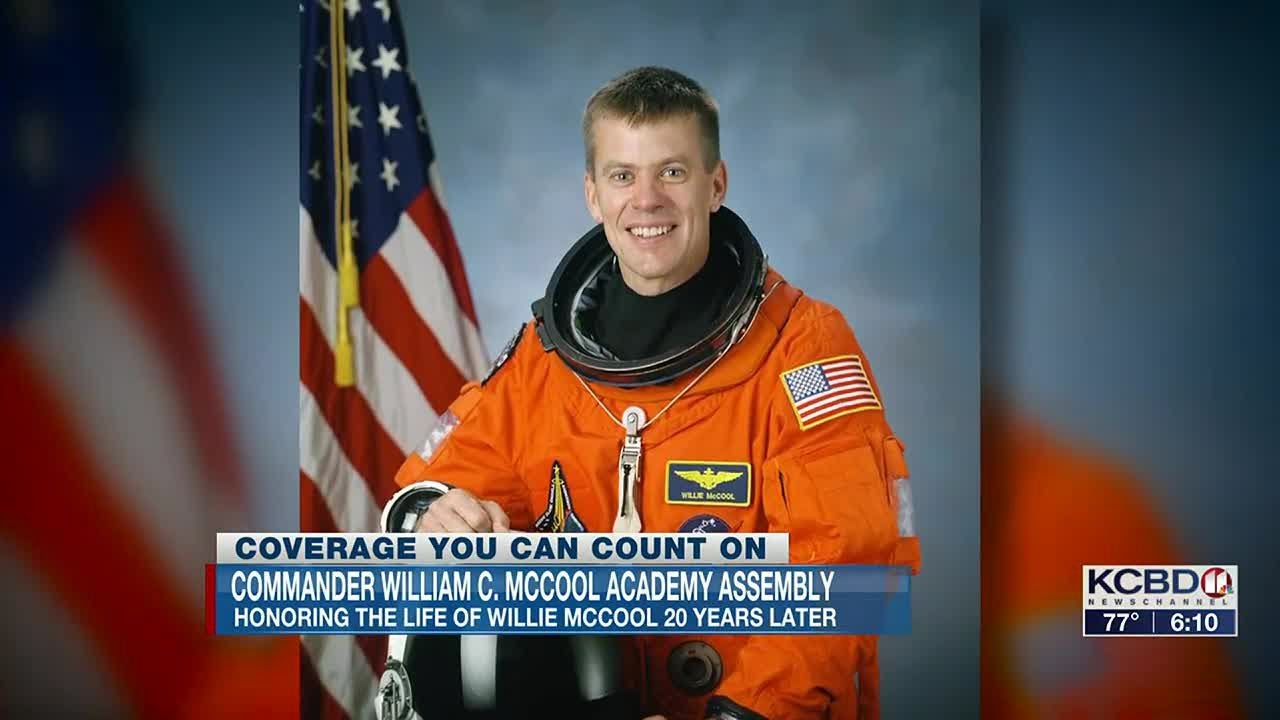 Commander William C. McCool Academy assembly