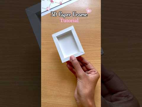 Make 3D paper frame perfectly ✨???????? | Art beats