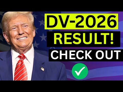 DV 2026 Result: DV 2026 Green Card Lottery Step by Step Guide to Check Your Result