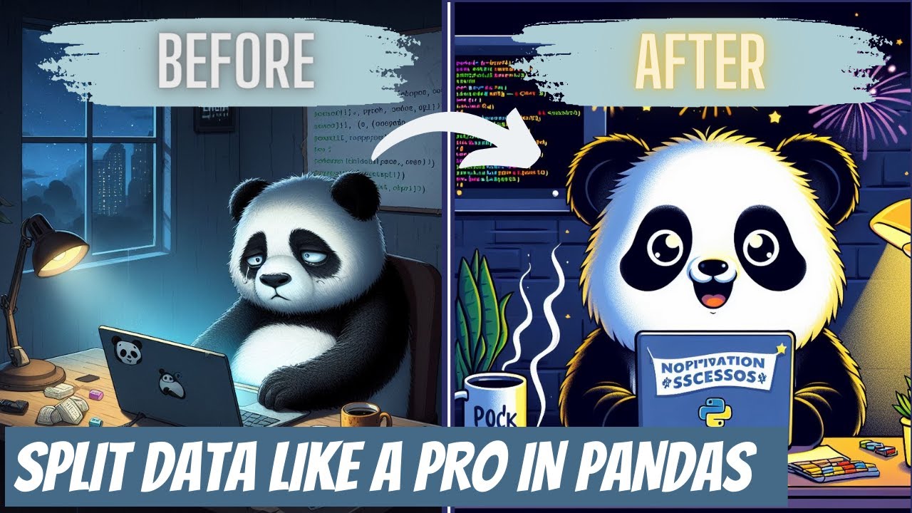 Master Data Splitting in Pandas (Data Transformation in Python)