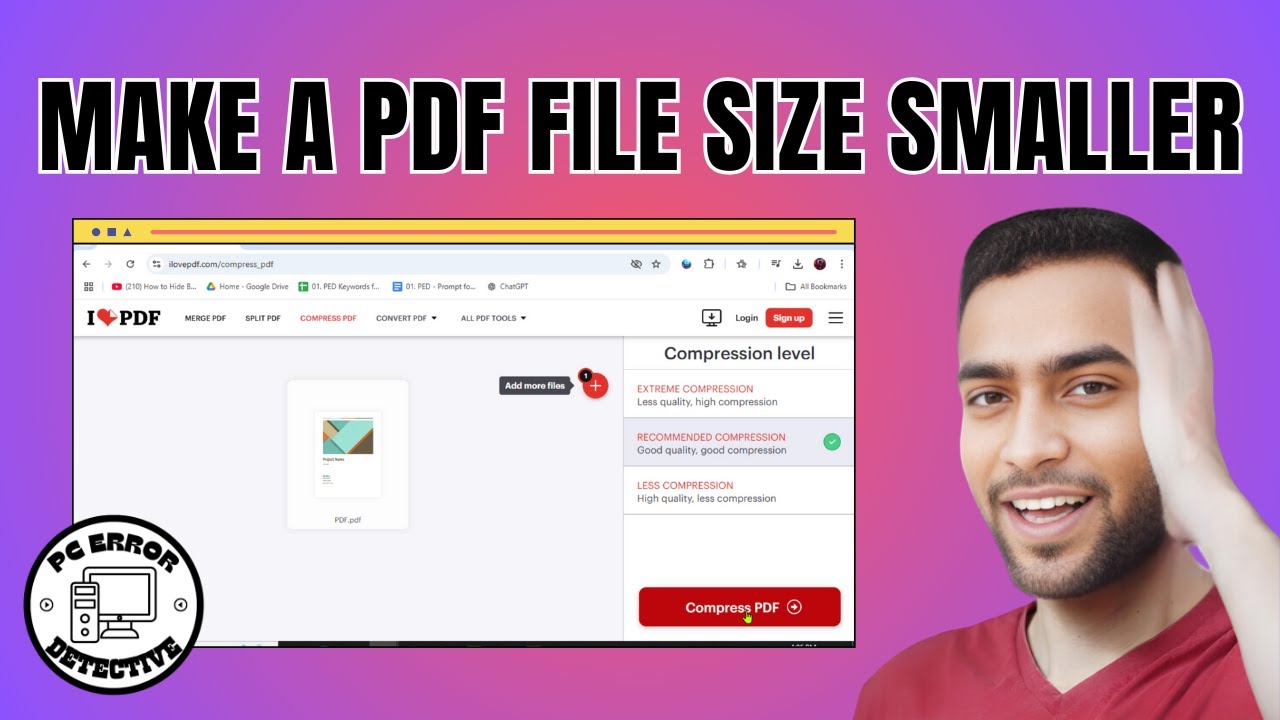 How to Make a PDF File Size Smaller - Detailed Tutorial (2025)