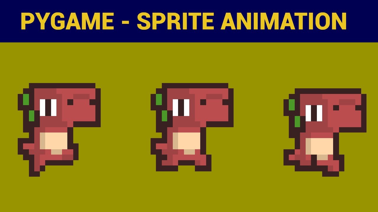 PyGame Beginner Tutorial in Python - Sprite Animation