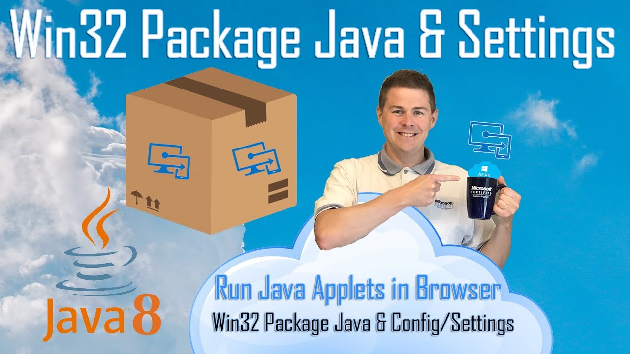 Deploying Oracle Java In Win32 Package For Internet Explorer Mode
