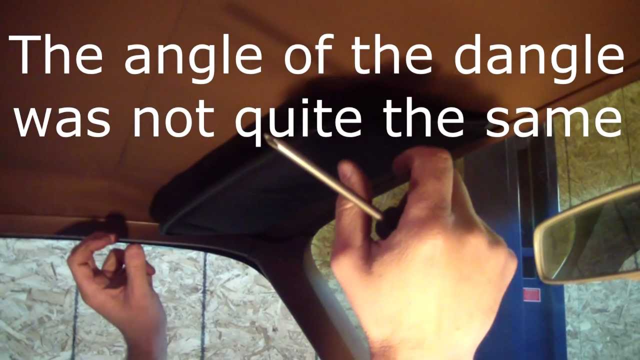 Sun Visor repair on a 1972 Formula Firebird